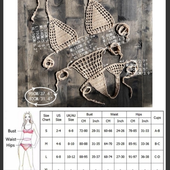 Swim | Handmade Crochet Micro Bikini G Thong | Poshmark